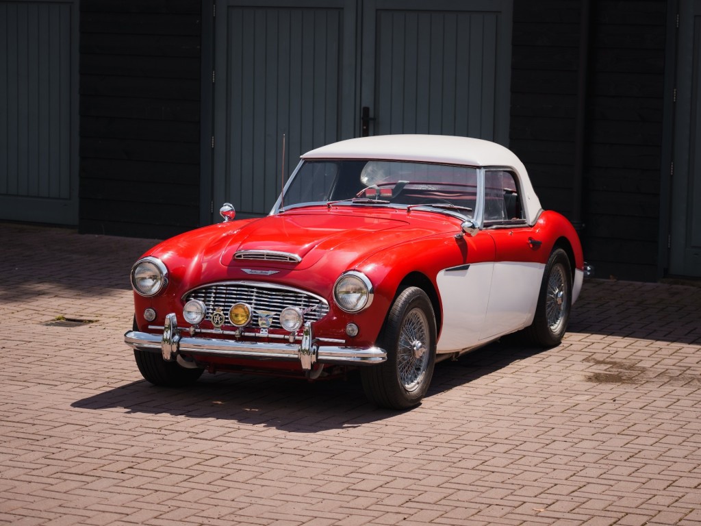 Austin Healey-3000-MK1 BT7 1959 with hardtop-kopen in Erlecom
